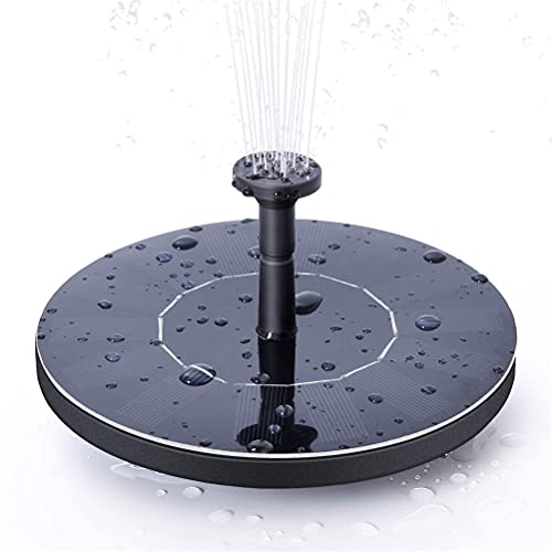 n/a Solar Floating Water Fountain Bird Bath Fountain Pump Pond Decoration Solar Powered Fountain Water Pump for Garden and Patio