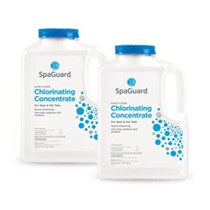 SpaGuard Spa Chlorinating Concentrate - 5 Lb Pack of 2