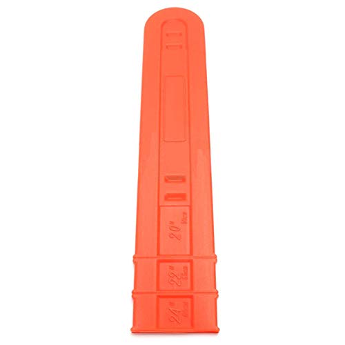 20" 22" 24" Orange Color Chainsaw Bar Cover Scabbard Universal Guide Plate Garden Grass Cutter Tool Parts