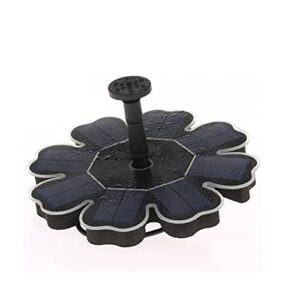 n/a mini solar powered bird bath water fountain garden pool outdoor solar panel kit floating water pumps