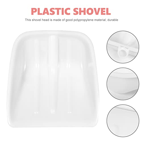 DECHOUS Sand Shovel Car Bling Accessories Plastic Snow Shovel Plastic Shovel Head Winter Snow Garden Shovel Removing Shovel Grain Warehouses Grain Shovel Multi- Shovel Car Accesories