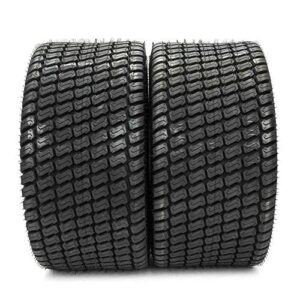 AutoForever 23x10.5-12 Lawn Garden Tractor Tires 23x10.50x12 Tubeless 4 Ply Golf Cart Turf Tires, Set of 2