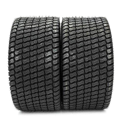 AutoForever 23x10.5-12 Lawn Garden Tractor Tires 23x10.50x12 Tubeless 4 Ply Golf Cart Turf Tires, Set of 2