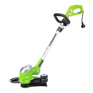 greenworks 5.5 amp 15″ corded electric string trimmer