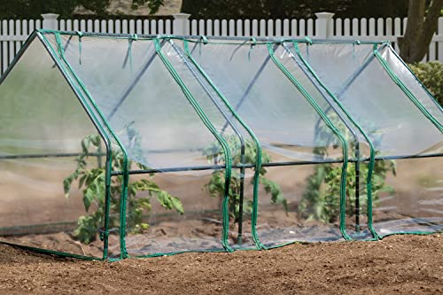 ShelterLogic 3' x 8' x 3' GrowIT Small Garden Greenhouse for Outdoors, Easy-Access & Durable