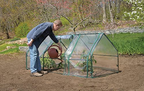 ShelterLogic 3' x 8' x 3' GrowIT Small Garden Greenhouse for Outdoors, Easy-Access & Durable