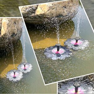 XXXDXDP Solar Fountain Floating Garden Water Fountain Pool Pond Decoration Solar Powered Fountain Water Pump Drop Shipping