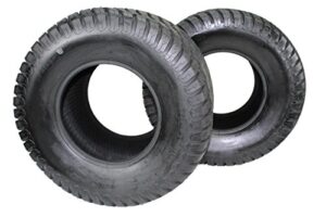 set of two new 26×12.00-12 4 ply turf tires for lawn & garden mower (2) 26×12-12