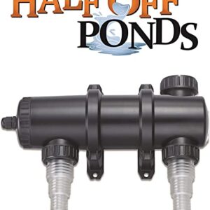 HALF OFF PONDS and Water Gardens Shock Wave 9-Watt in-Line Clarifier for Ponds and Water Features