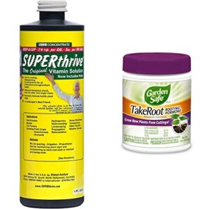 superthrive vi30155 plant vitamin solution, 1 pint,multi & garden safe take root rooting hormone, promotes rooting, grow new plants from cuttings, 2 ounce