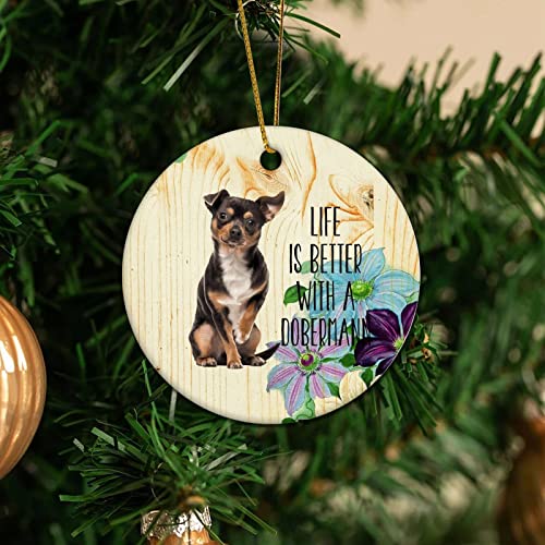 Memorial Pendant Christmas Ornaments The Dog Pet Owner Harvest Garden Seeds & Saplings Quality Quaranteed Organic Bulbs Plant Christmas Keepsake Pendant Decorations Ornament Gifts Hanging Ornament for