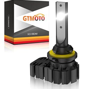 GTMOTO for Polaris Sportsman 400 450 500 550 570 600 700 800 850 1000 High Beam Headlight Pod, 6000K Cool White 4010253 Bulb, Powerful 886 Polaris ATV LED Kit, 1-Pack