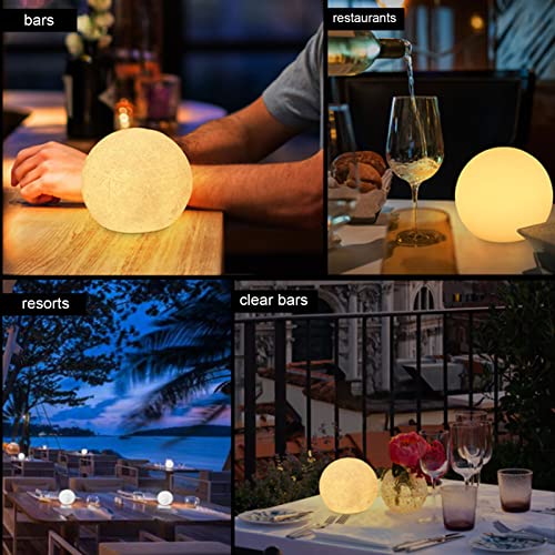 3.1In Led Ball, 4Pcs Floating Pool Lights, Ip67 Waterproof Level, Pool Glow Ball Lights for Pool Beach Garden Patio Decorative Night Light, Pool Party Decorations Pool Balls for Swimming Pool Poo