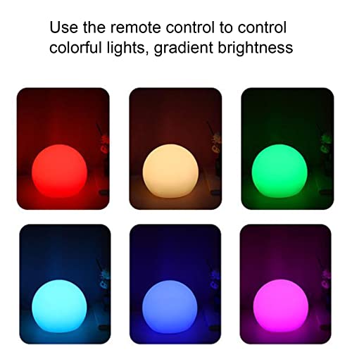 3.1In Led Ball, 4Pcs Floating Pool Lights, Ip67 Waterproof Level, Pool Glow Ball Lights for Pool Beach Garden Patio Decorative Night Light, Pool Party Decorations Pool Balls for Swimming Pool Poo