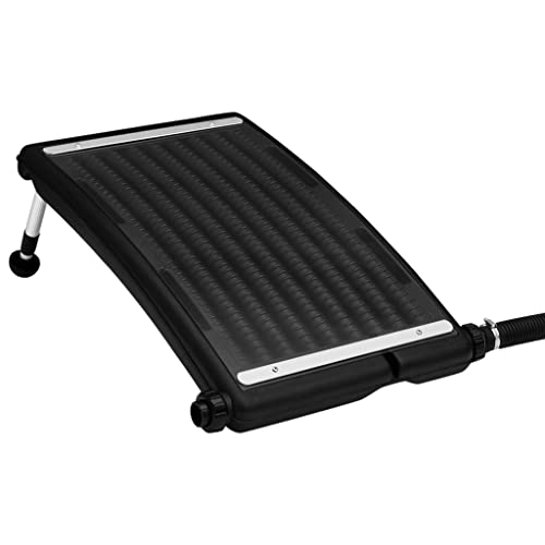 vidaXL Curved Pool Solar Heating Panel Spa Accessories Outdoor Patio Garden Terrace Swimming Pool Heat System Sun Heater Powered Energy