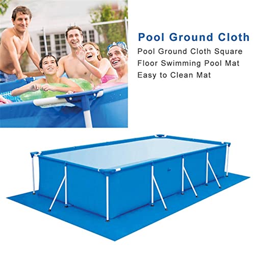 Swimming Pool Cover, Anti Dust Rainproof Pool Cover Rectangular Pool Cover for Garden Home (Color : 220x150CM)