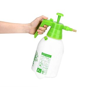 Bamjour 2L Capacity Manual Pressurized Water Sprayer Spray Gun Sprinkler Tool Garden Lawn Plant Thicken Body Design