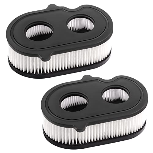 593260 Air Filter,2 Pack 798452 334404 Lawn Mower Air Filter Suitable for 550EX 500EX 550E 625EX 675EXI 725EXI 575EX Series Engine 5432 4247 5432K 09P702 Air Filter