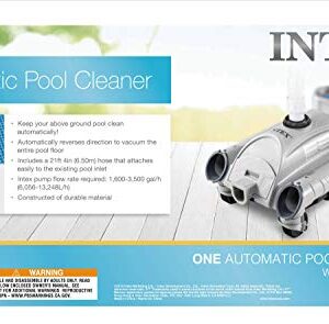 Intex Recreation Corp 28001E Intex Auto Pool Cleaner, 1 Pack, Grey