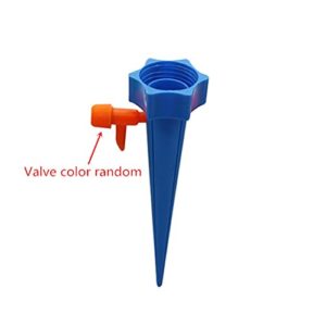 VIEUE Garden Drip Irrigation System Accessories DIY Automatic Plant Waterer Drip Irrigation System Water Nail Dripper Blue/Green Household Waterer Bottle Dripper 3 Pieces (Color : Blue)