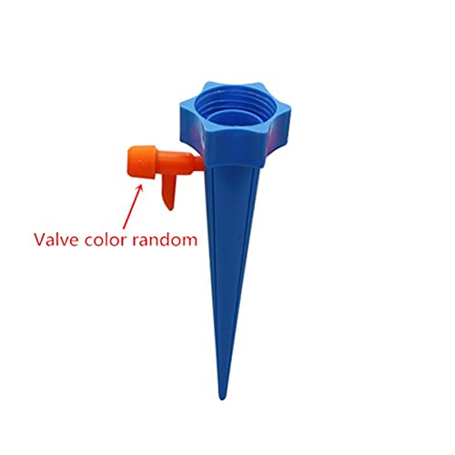 VIEUE Garden Drip Irrigation System Accessories DIY Automatic Plant Waterer Drip Irrigation System Water Nail Dripper Blue/Green Household Waterer Bottle Dripper 3 Pieces (Color : Blue)