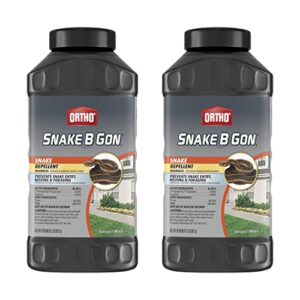 ortho snake b gon1 – snake repellent granules, no-stink formula, covers up to 1,440 sq. ft., 2 lbs. (2-pack)