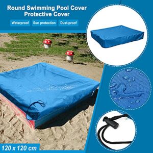 Lounge Chair Cover Sunshade Swimming Sandpit Cover Cover Children's Cover Waterproof Small Pool Patio Lawn & Garden Recliner Couch Slipcover (A, One Size)