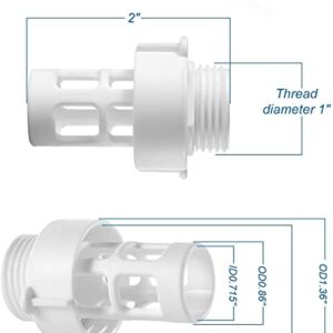 ChangTa 2P Pool Drain Hose Adapter Replacement Parts for Intex Round Swimming Pool 10184