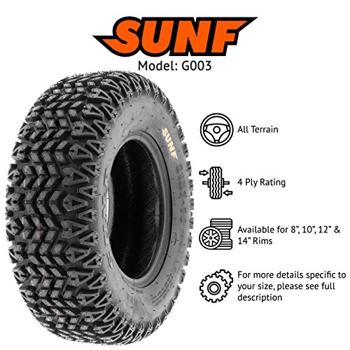 SunF Lawn Garden Tire 22X11-10, G003