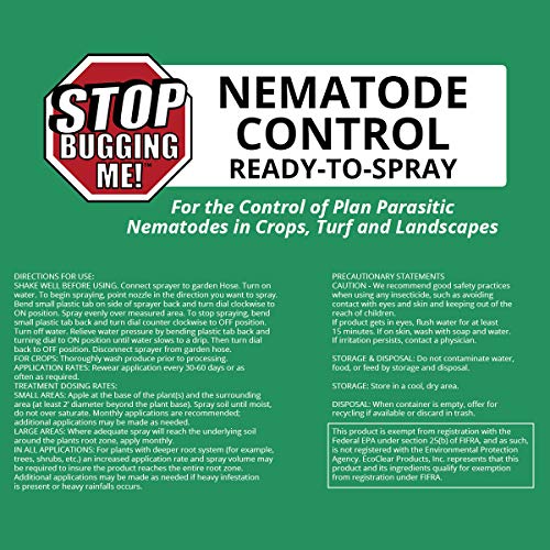 Nematode Solution Concentrate Ready To Spray