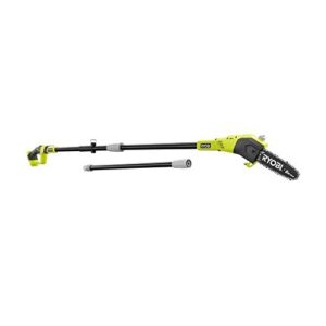 Ryobi ZRP4361 One+ 18-Volt 9.5 ft. Cordless Electric Pole Saw Kit - P105 (Upgraded from P102 ) Battery & P118 Charger (Renewed)