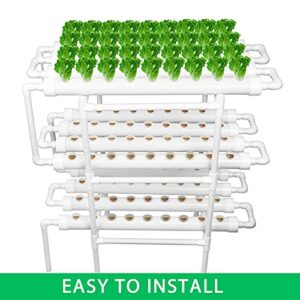 Ryan Hydroponic Grow Kit 3 Layers 108 Holes Plant Sites,Hydroponic Planting Equipment, Hydroponics Growing System, Vegetable Tool Grow Kit Includes Water Tube, Timer