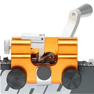 chainsaw chain sharpening jig – chainsaw sharpener kit, deluxe chainsaw sharpening, suitable for all kinds of chain saws and electric saws, for lumberjack & garden worker