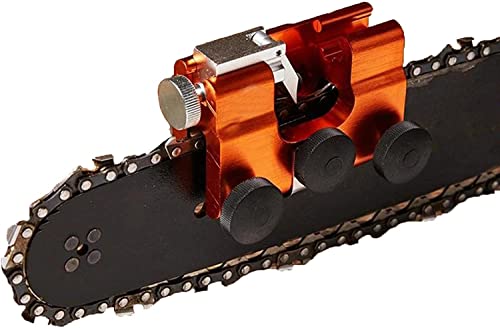 Chainsaw Chain Sharpening Jig - Chainsaw Sharpener Kit, Deluxe Chainsaw Sharpening, Suitable for All Kinds of Chain Saws and Electric Saws, for Lumberjack & Garden Worker