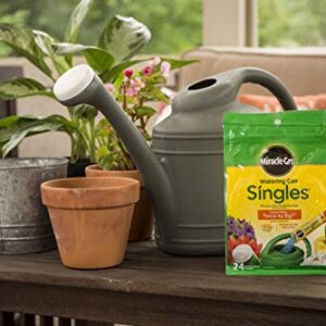 Miracle-Gro Watering Can Singles All Purpose Water Soluble Plant Food, Includes 24 Pre-Measured Packets