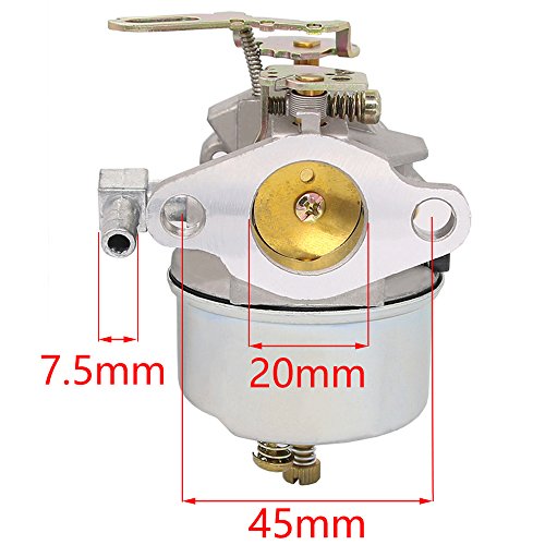 Carburetor for Tecumseh 632113A 632113 HS40 HSSK40 Engines MFG 1427 Oregon 50-662 Carburetor - Tecumseh 632113A Carburetor (632113A)