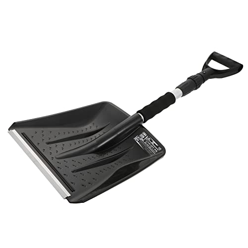 Happyyami Hand Tools Small Multitool Snow Shovel Sand Mud Remover: Car Trunk Vehicle Shovel Retractable Tool for Outdoor Camping Garden Construction Supplies Black Hand Tools Small Multitool