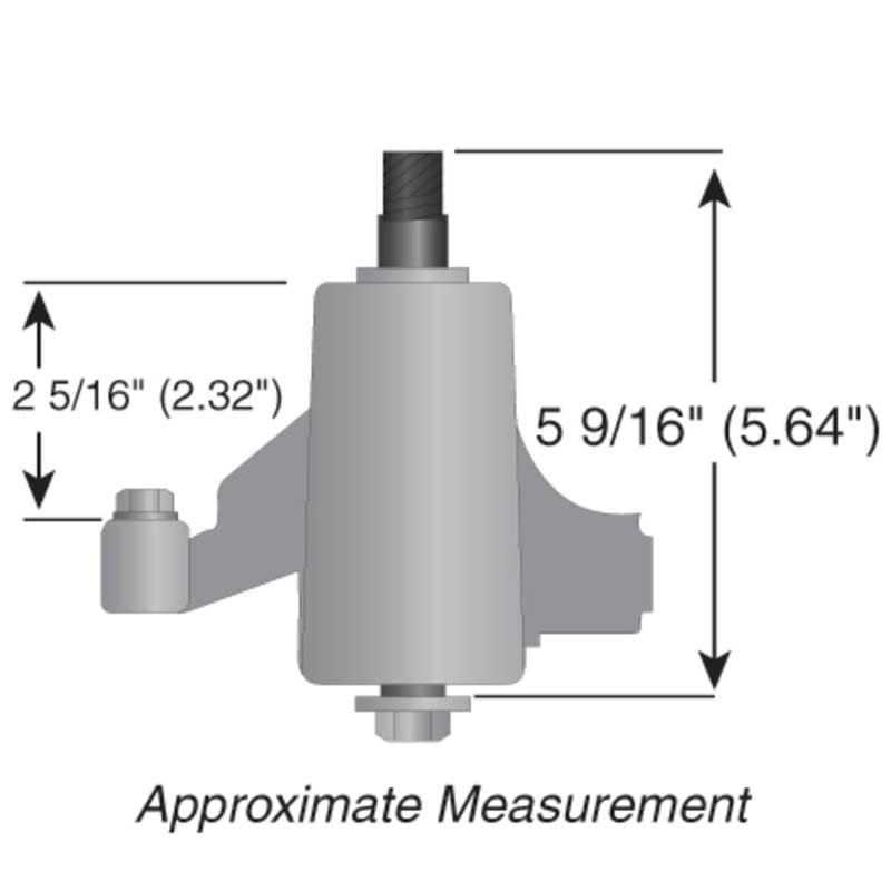 LAWN & GARDEN AMC Spindle Assembly Compatible with Hustler Spindle Part Number 604214, Includes Mounting Bolts and Blade Bolt