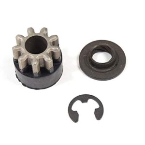 tecumseh 37332 lawn & garden equipment engine starter gear and nut genuine original equipment manufacturer (oem) part