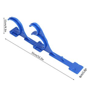 ZPSHYD Pool Pole Hanger, Plastic Pool Hanger Hook for Pool Telescoping Pole Vacuum Hose Leaf Skimmer Garden Tools