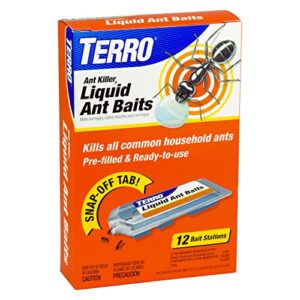 terro t300b liquid ant killer, 12 bait stations