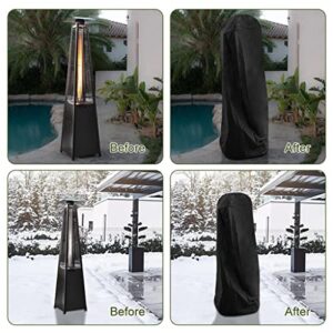 YLYAJY Home Outdoor Anti Dust Waterproof Patio Heater Cover Accessories Multi Function Garden Canopy Terrace Porch Durable