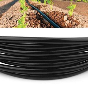 20M PVC Watering Tubing Hose Pipe 4/7mm DIY Micro Drip Irrigation System for Home Garden Yard Lawn Landscape Patio Plants Flowers Water Supply Pipe