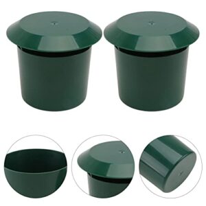 HANABASS 2pcs Killers Trapping Traps Catch for Garden Green Useful Practical Home Snail Catchers Supplies Tools