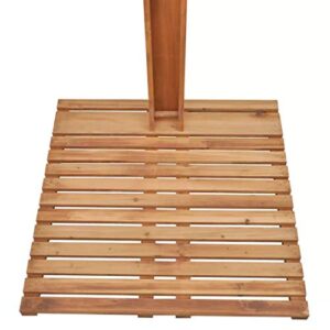 Keketa Wooden Garden Shower