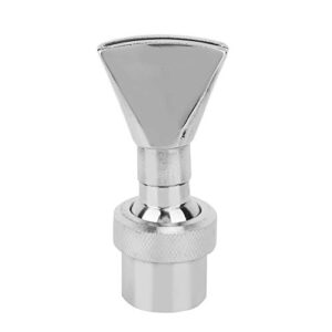 ruining stainless steel durable water fountain spray head, sturdy fan shape water fountain nozzle, for garden fan-shaped water film