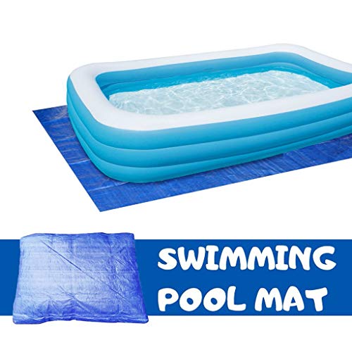 for Outdoor Cover Garden Swimming Pools Paddling Rectangle Pool Family Swimming Electric Surf Boards for The Water Blue