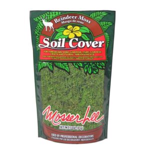 mosser lee ml3010 green reindeer moss, 3 ounce