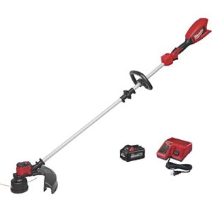 milwaukee m18 brushless string trimmer kit w battery and charger 2828-21