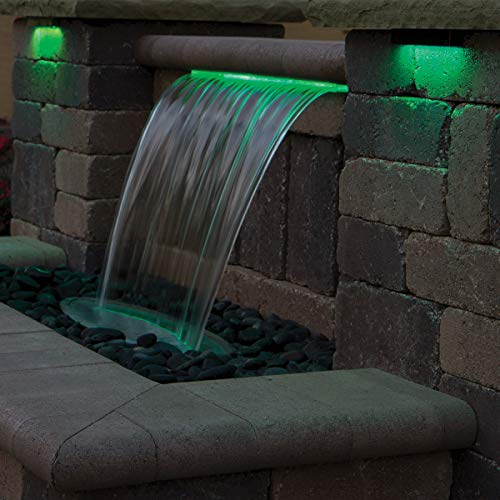 Atlantic Water Gardens SOLCCH06 SOL LED Color Changing Hardscape Light, 6-inch, Multicolored